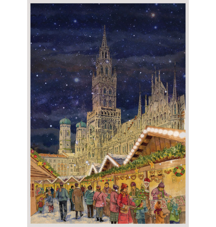 Munich German Advent Christmas Calendar - Sellmer Adventkalender
