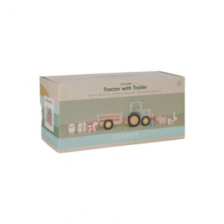 Tractor with trailer - Little dutch